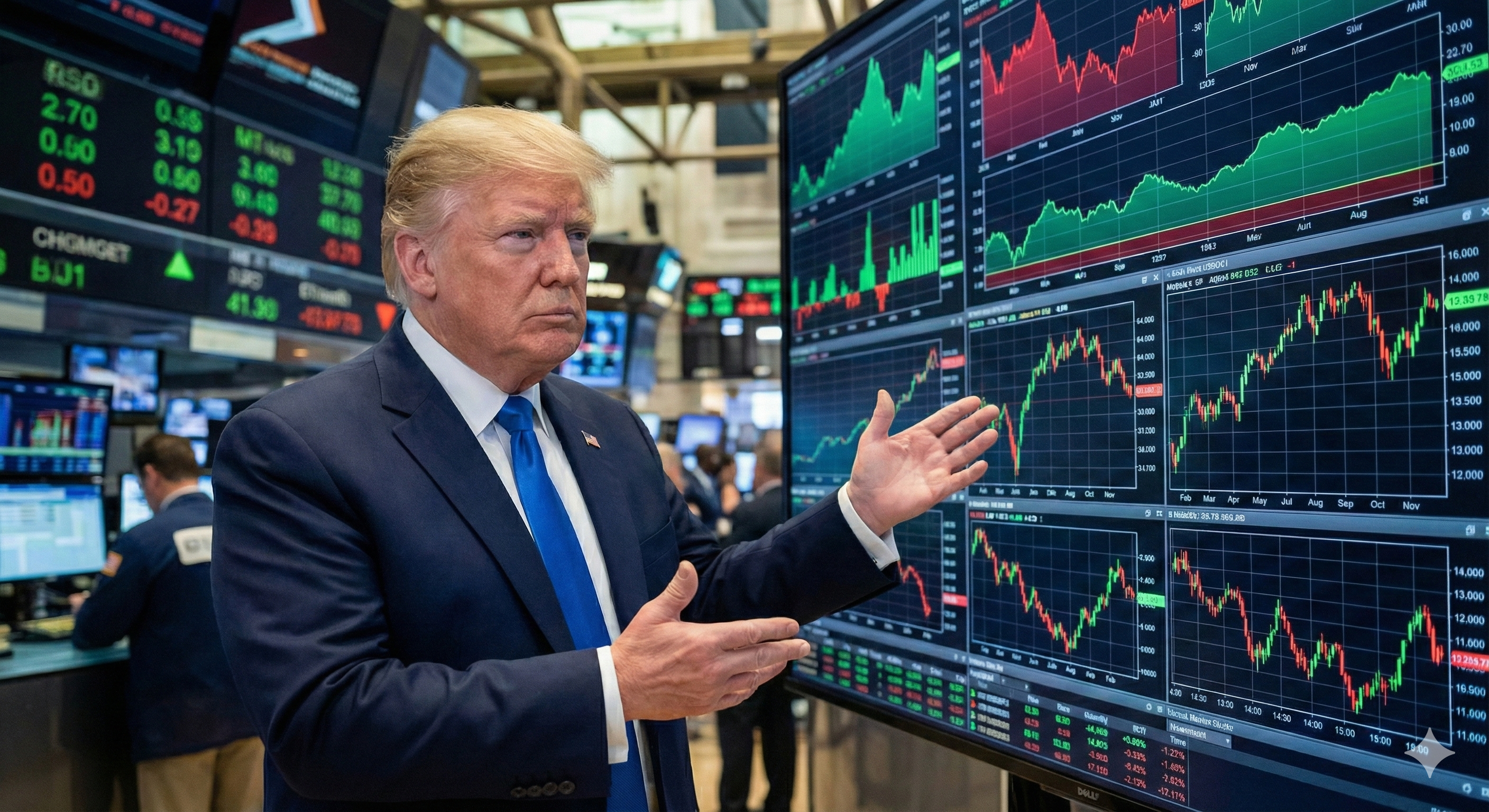 Who profits when a president can dump and pump the market