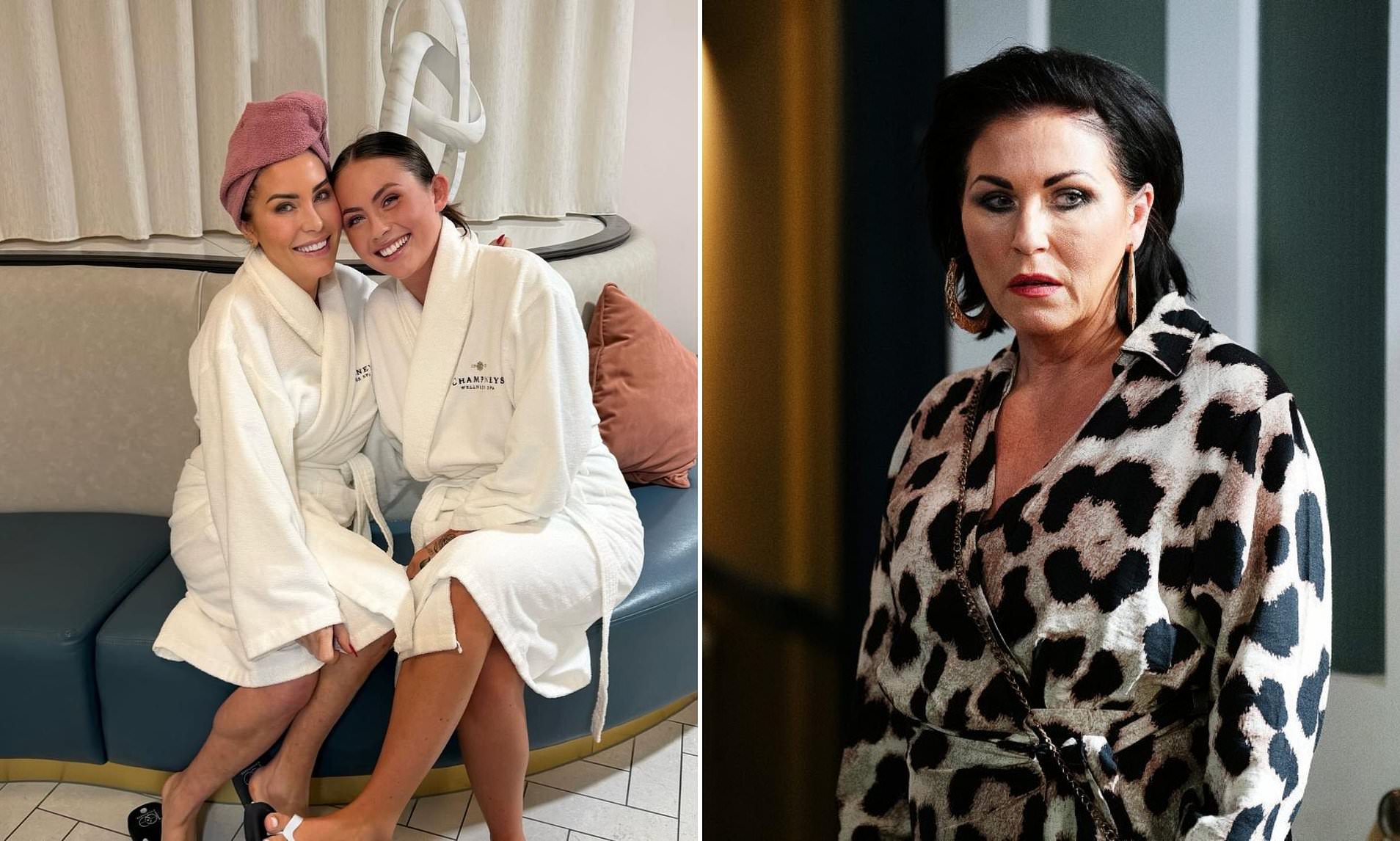EastEnders' Jessie Wallace and lookalike daughter Tallulah pose in ...