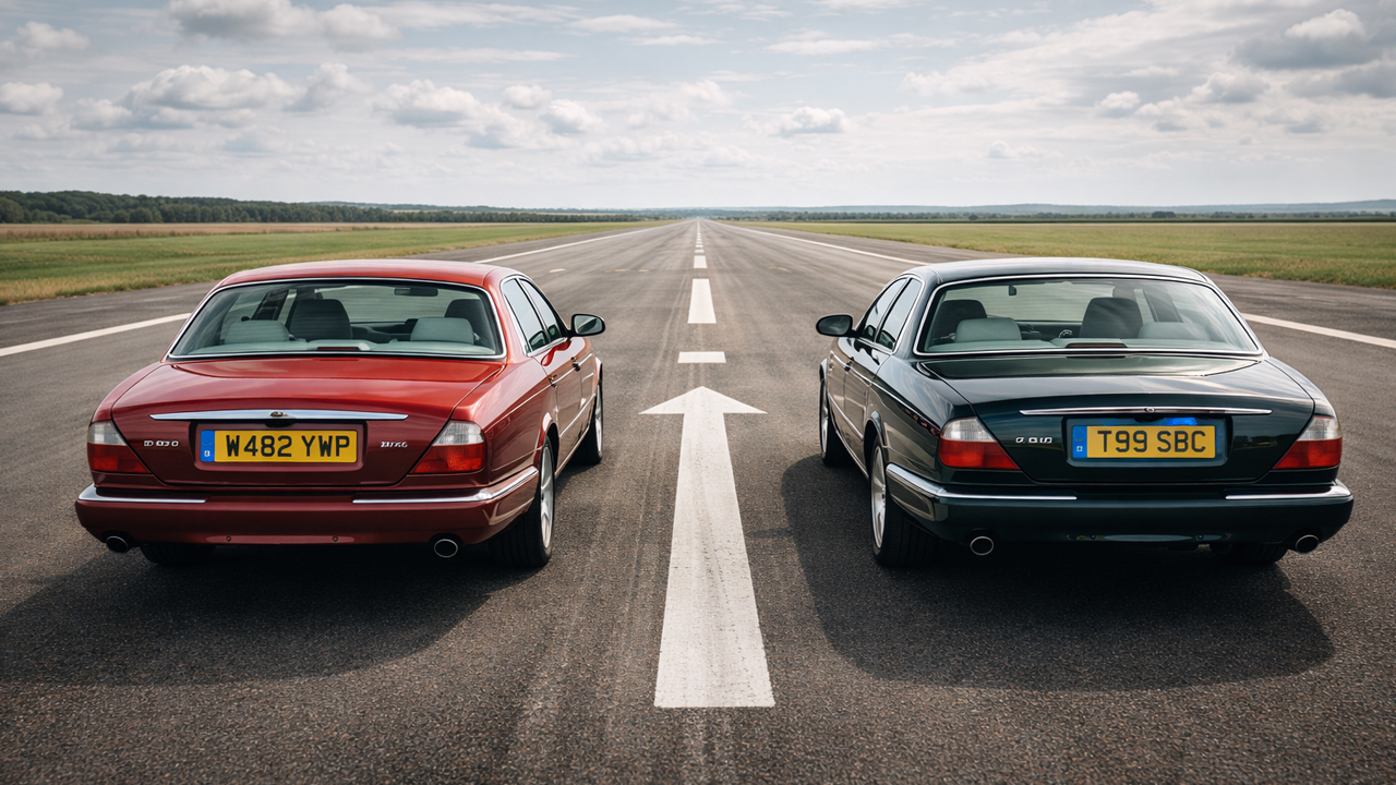 Jaguar drag race decides the fastest car online