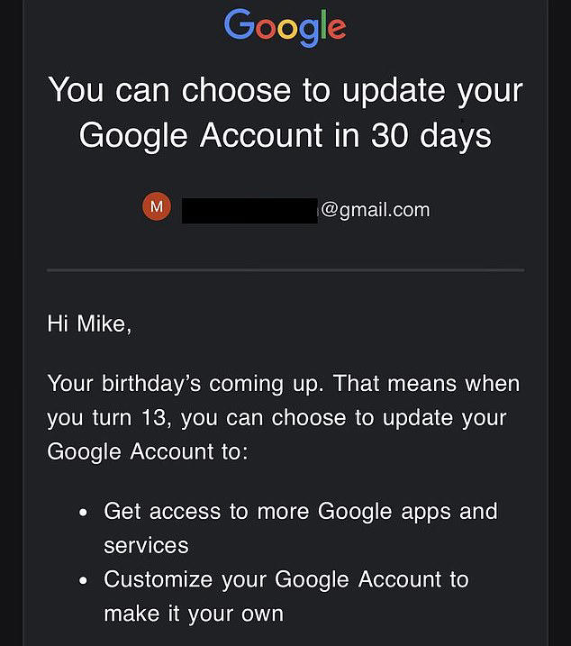 Google accused of 'grooming' children by telling them how to turn off ...