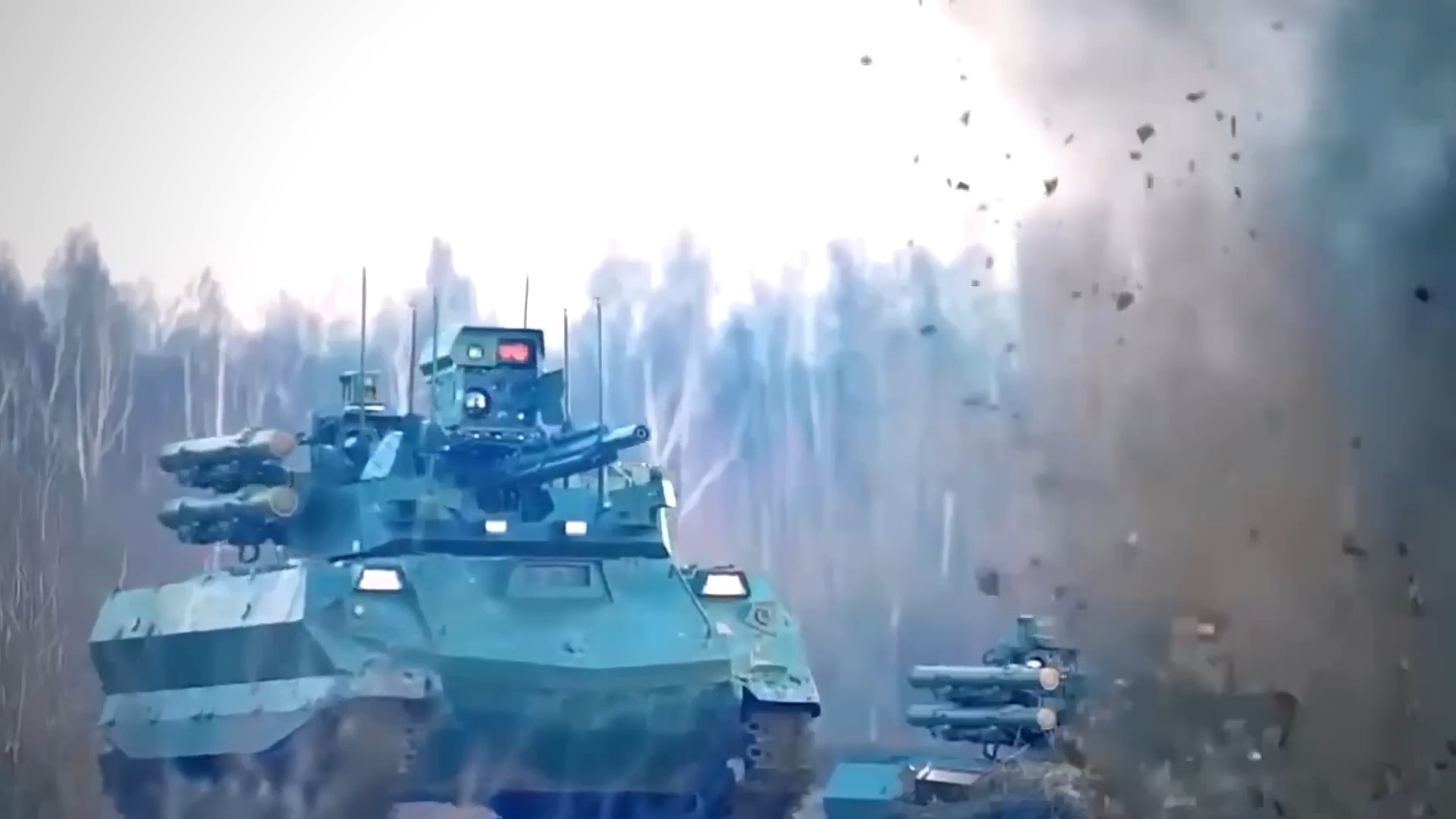 Uran-9 combat drone struggles then returns with upgraded firepower