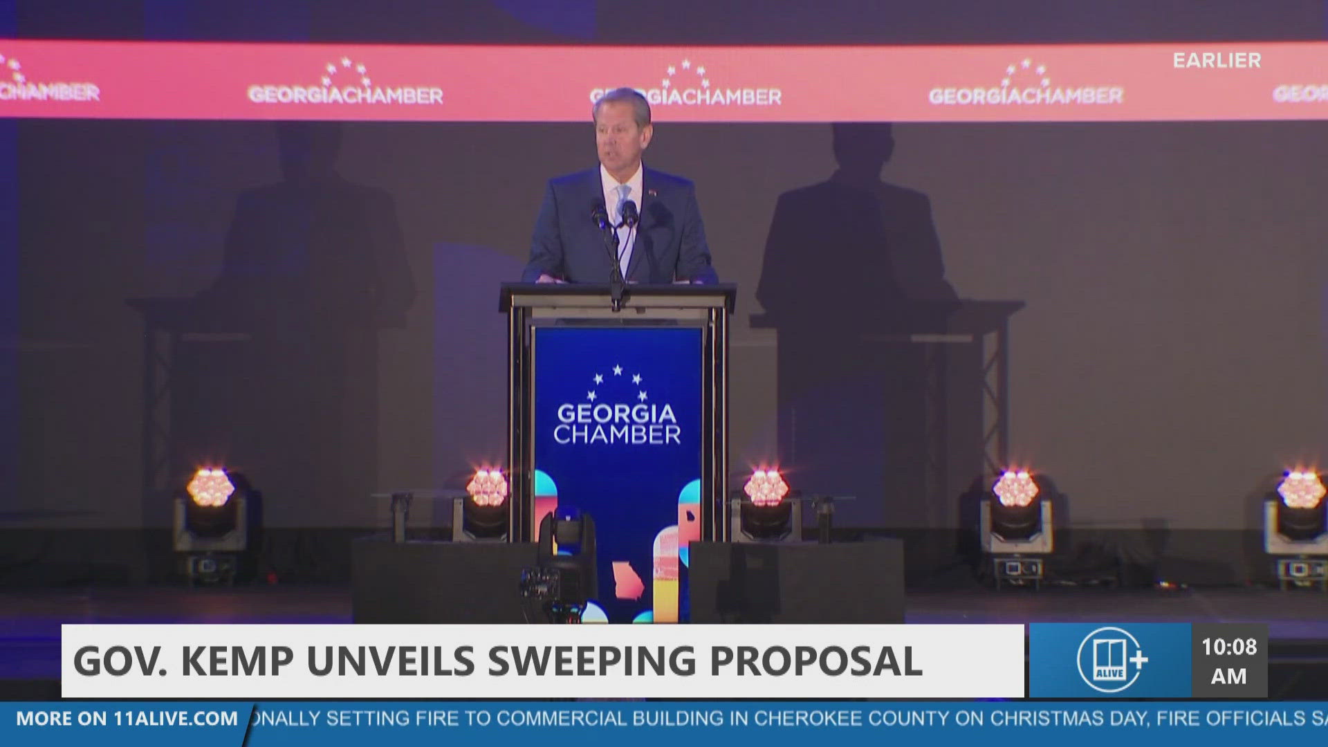 Gov. Kemp unveils major road, homelessness plans at Eggs & Issues