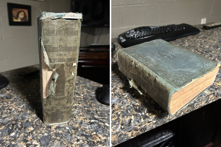 Man finds old book after 25 years—jaws drop at what's written inside
