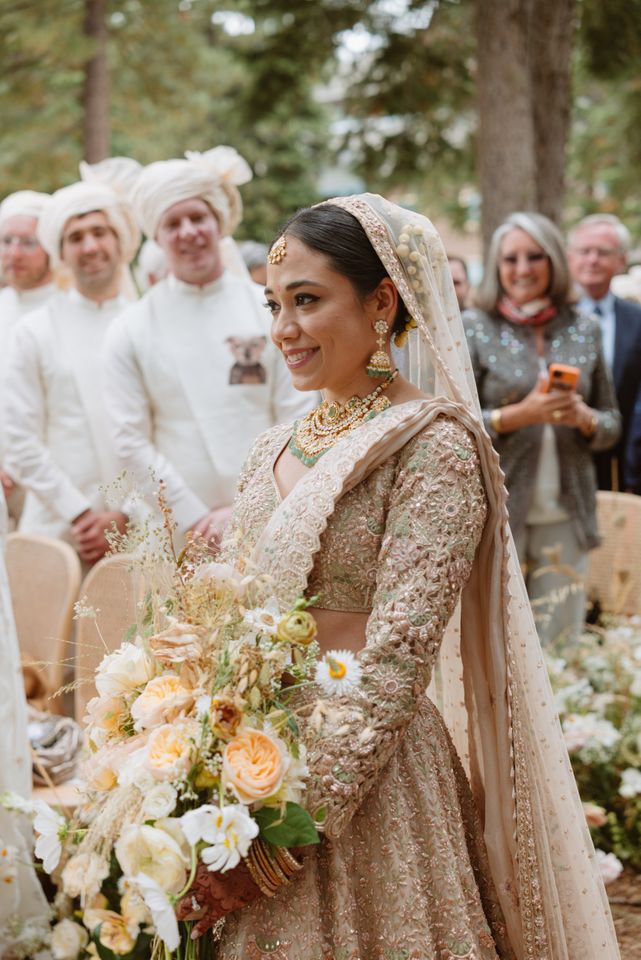 The neck scarf is the latest trending bridal accessory—here's how to ...