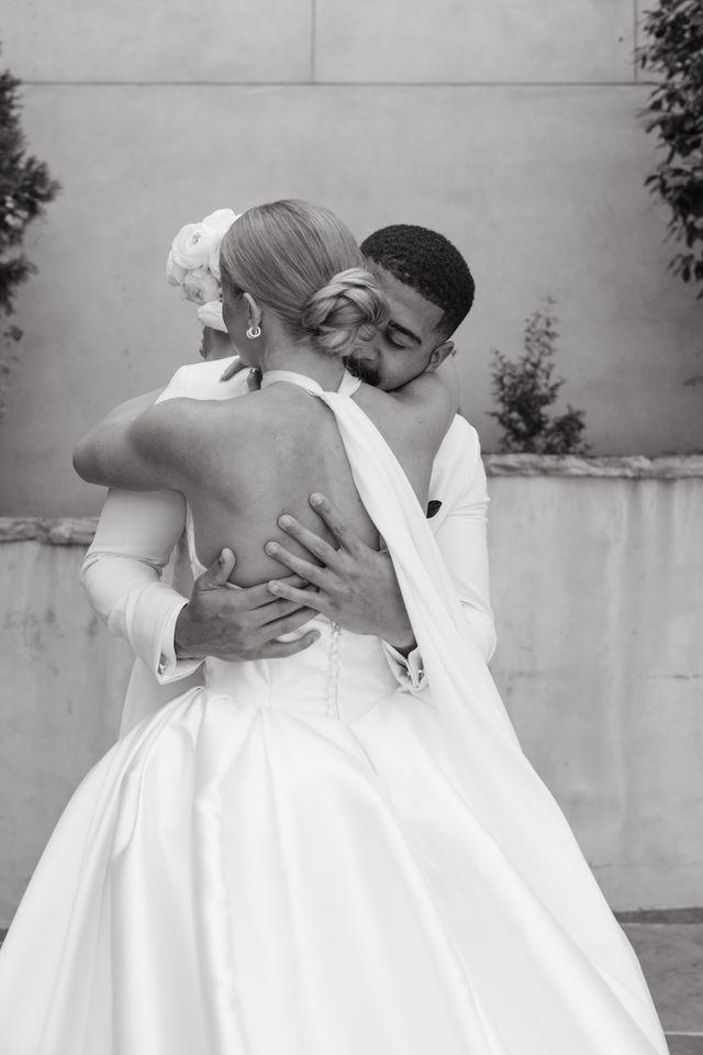 The neck scarf is the latest trending bridal accessory—here's how to ...