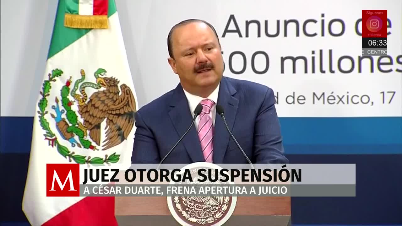 Caso César Duarte: suspensión judicial frena apertura de juicio oral