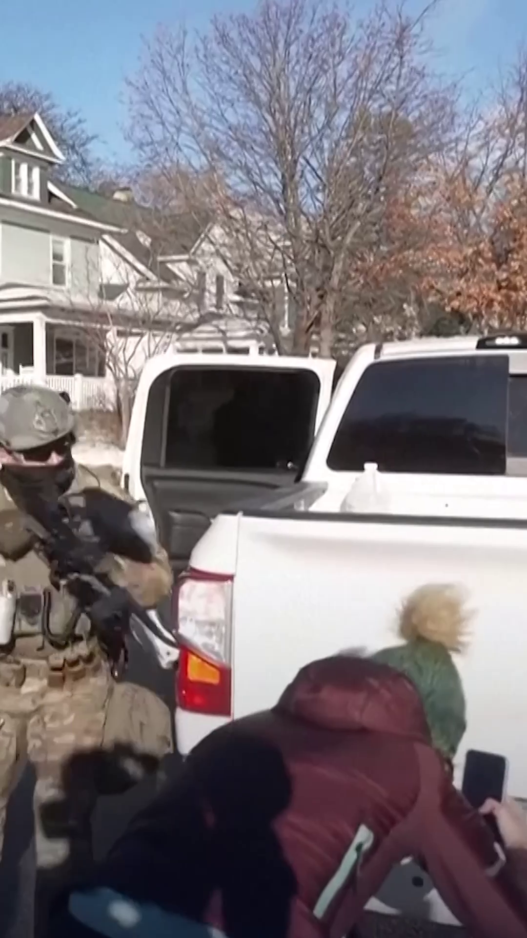Protesters and federal agents clash in Minnesota