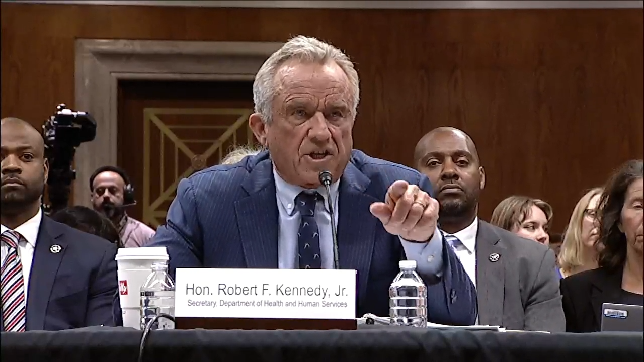 'What have you done about it?': RFK Jr. crashes Senate hearing when he ...