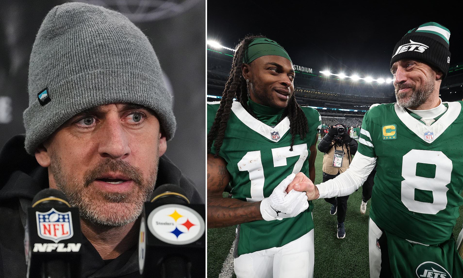 Aaron Rodgers' 'heartbroken' ex-teammates tells quarterback he cannot ...