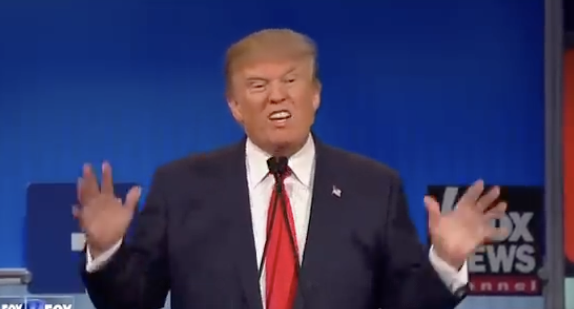 'What evidence do you have?': When Donald Trump trembled on stage as ...