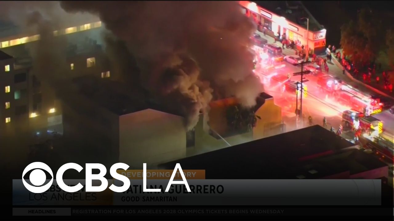 Massive fire reignites at former North Hills church