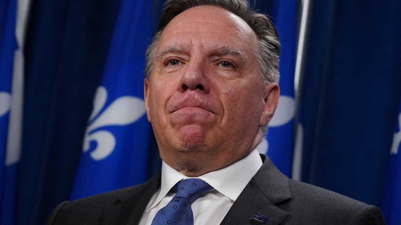 Quebec Premier François Legault announces resignation