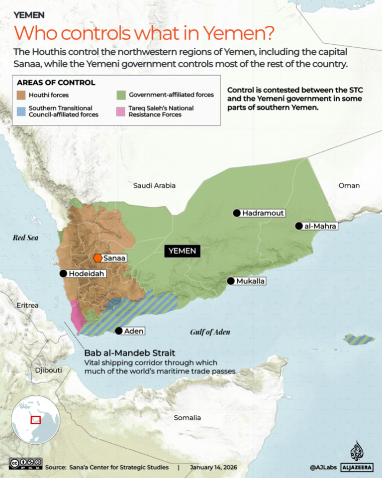 Regained momentum sets Yemen government’s eyes on Houthis in the north