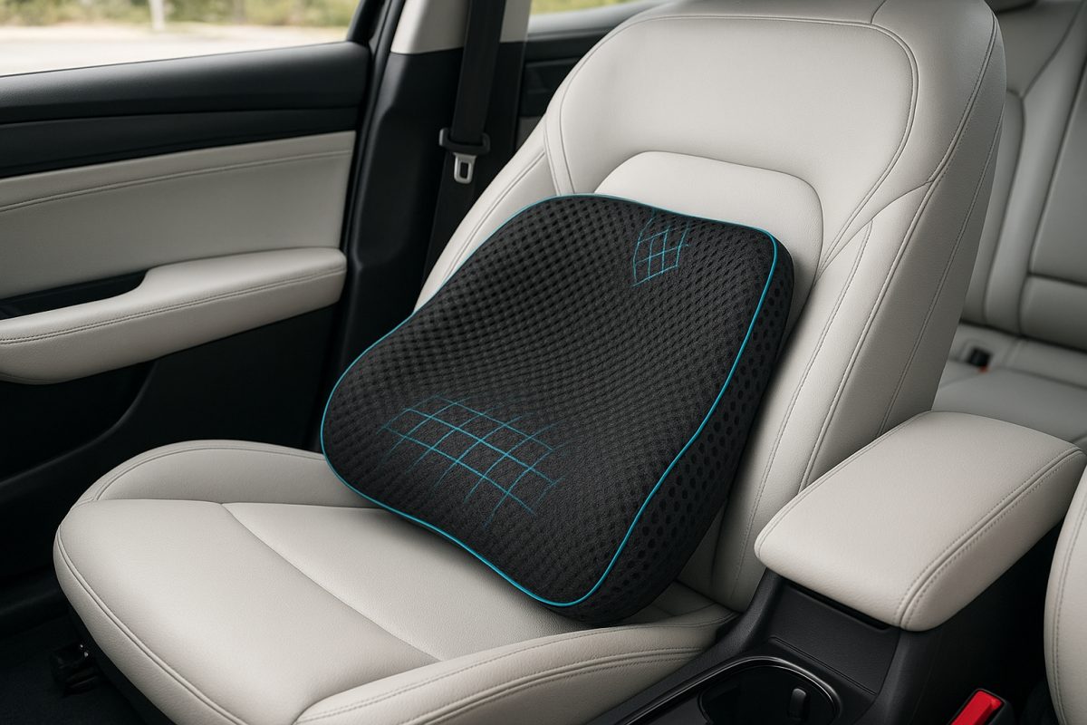 Cuscino in memory foam per auto: sconto del 30% su Amazon