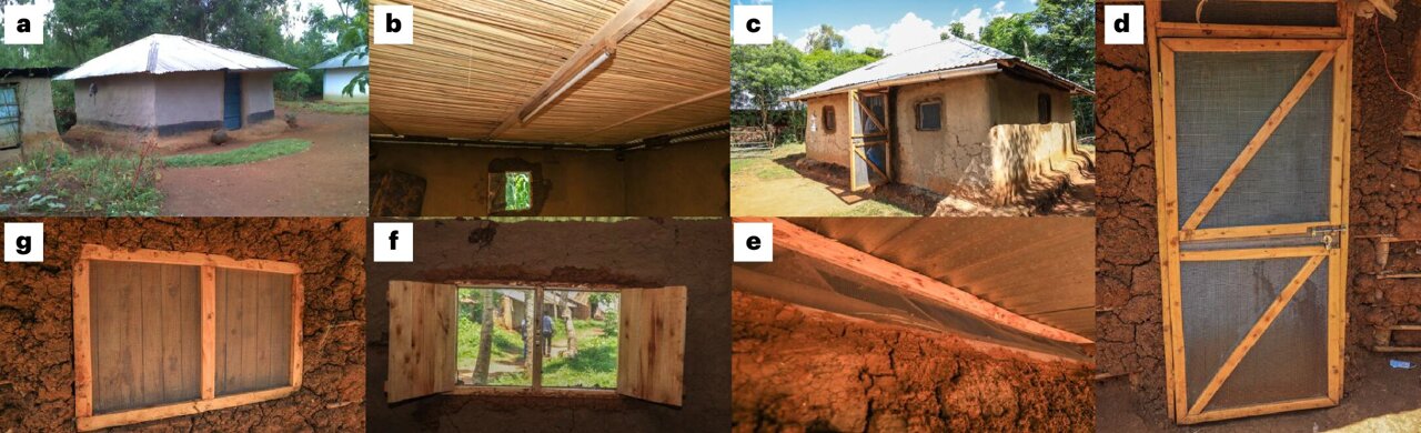 Two simple modifications cool Kenyan homes and keep mosquitoes out