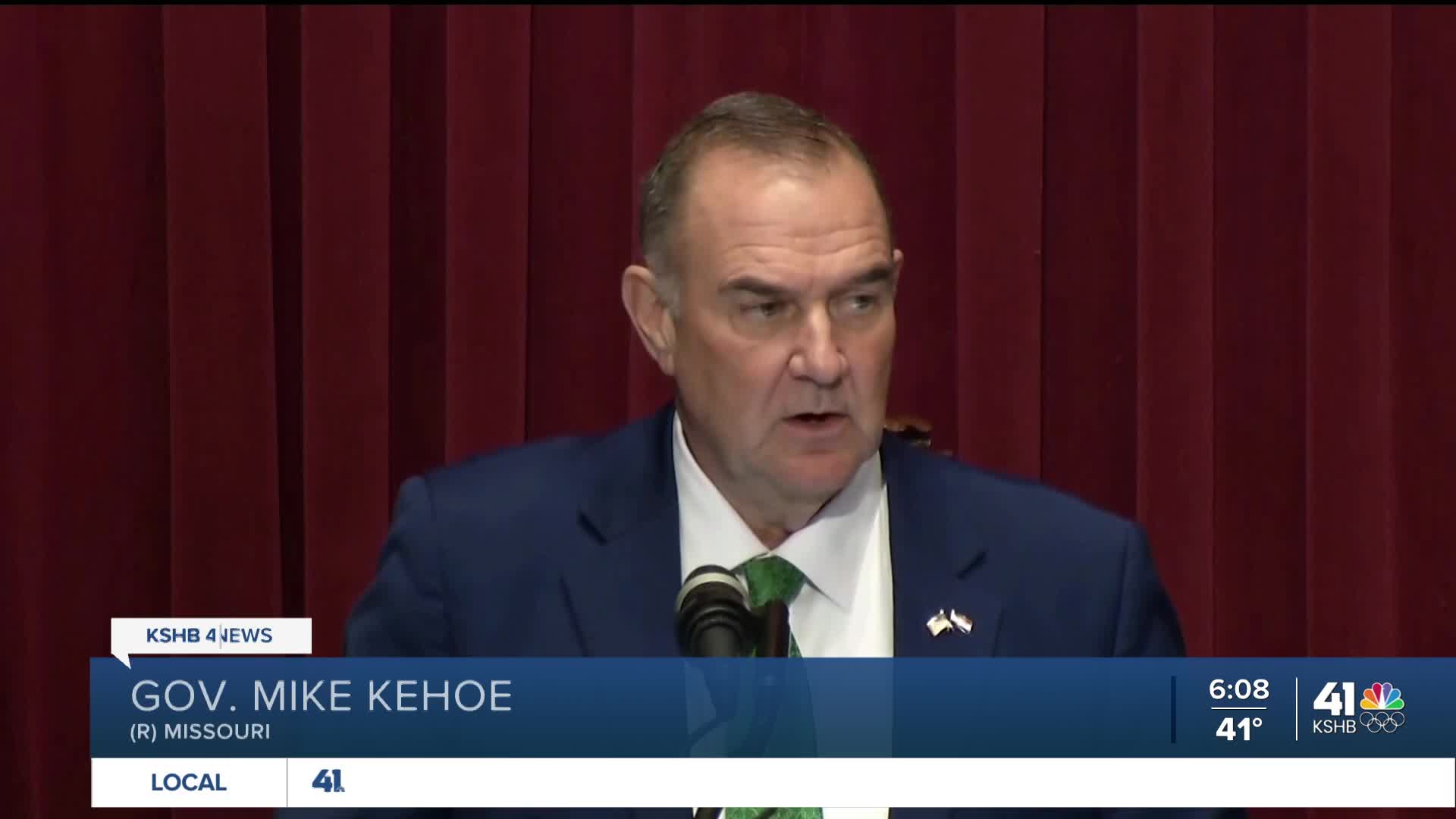 Missouri and Kansas governors deliver their state of the state addresses