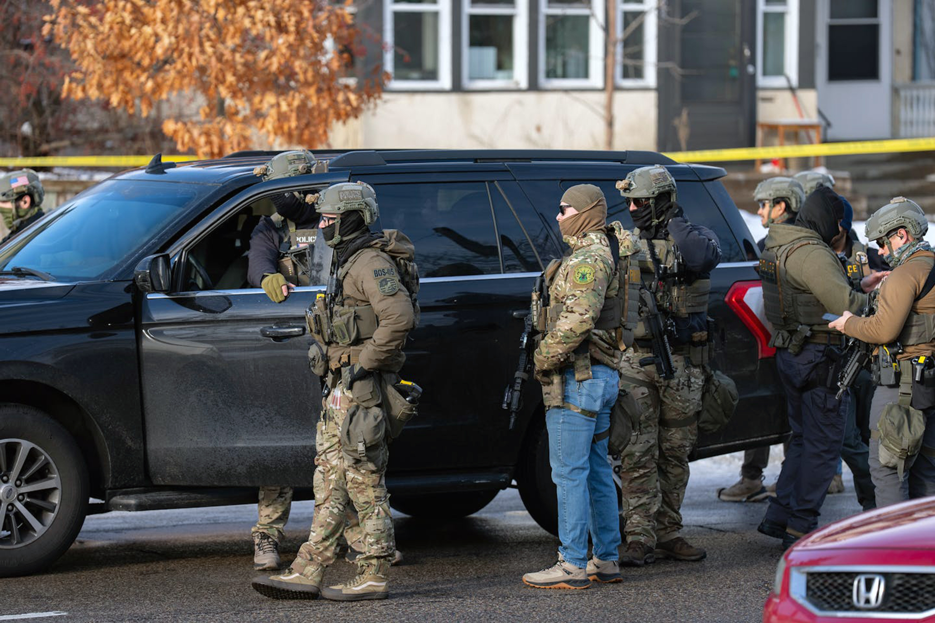 In the immediate moments after a fatal ICE shooting, what does federal ...