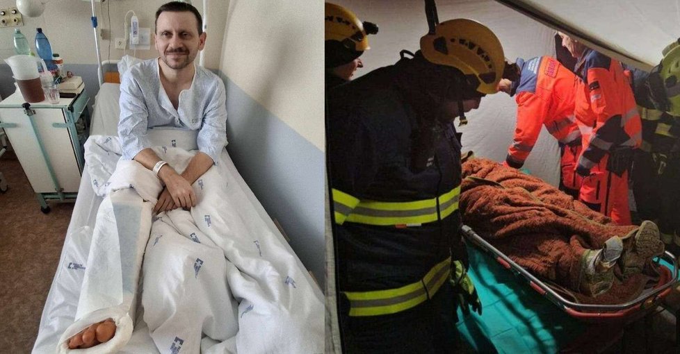 První slova zachráněného jeskyňáře Václava (45): Neskutečné, co jste ...