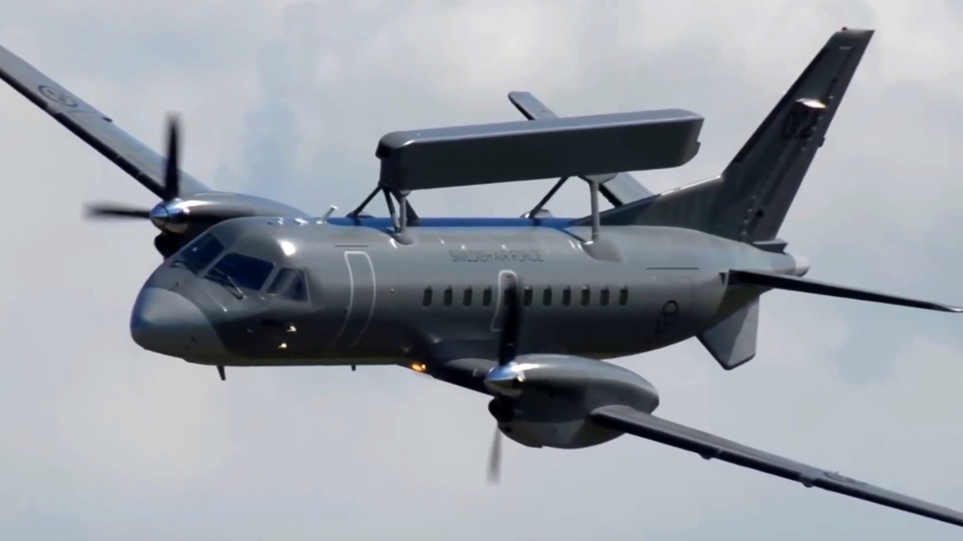 Ukraine’s new Swedish Saab 340 flying radar, how a small AEW plane can ...