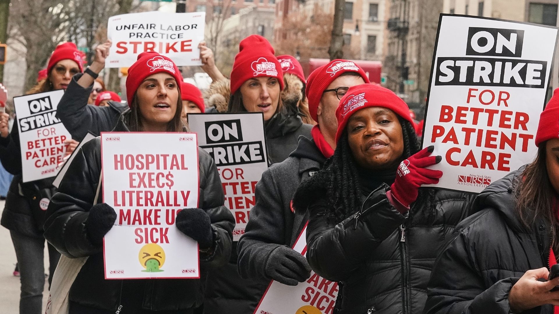 Negotiations remain at standstill as New York City nurses' strike ...