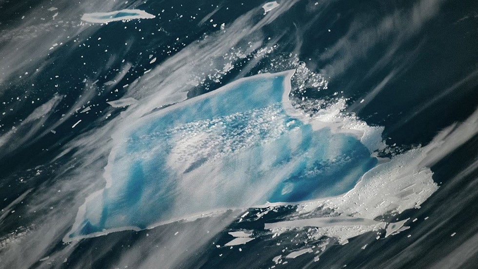 Legendary Antarctic iceberg A-23A turns blue, faces final days after 40 ...