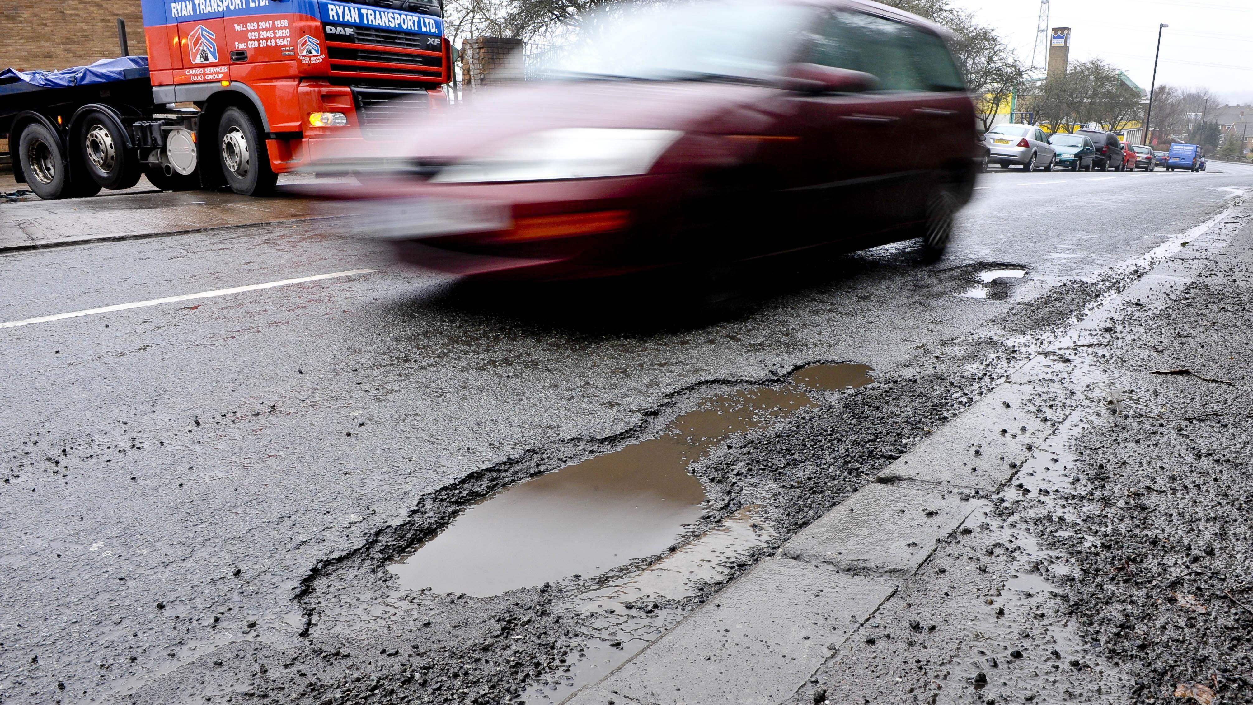 Council feels 'unfairly penalised' in pothole map