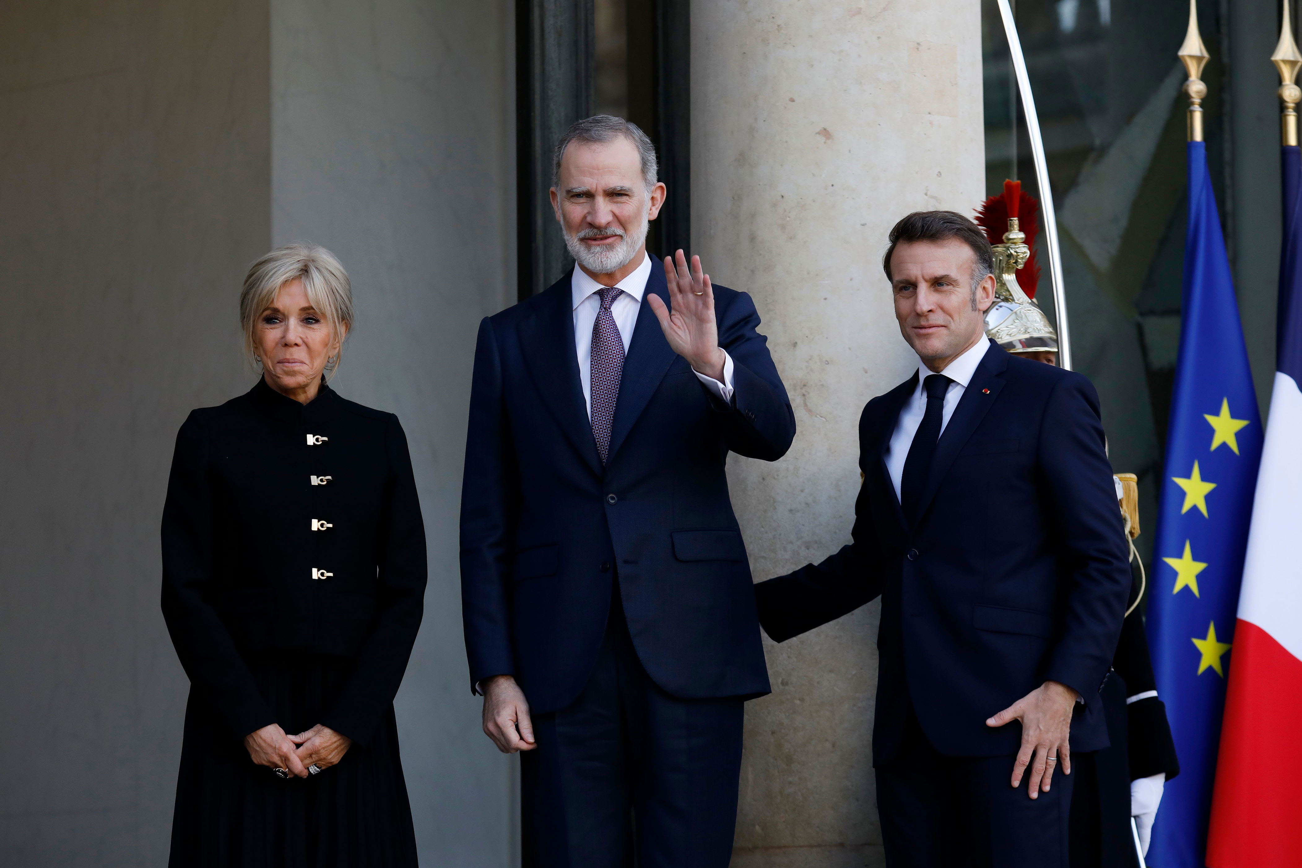 Le roi Felipe d'Espagne est entré dans l'histoire à Paris en devenant ...