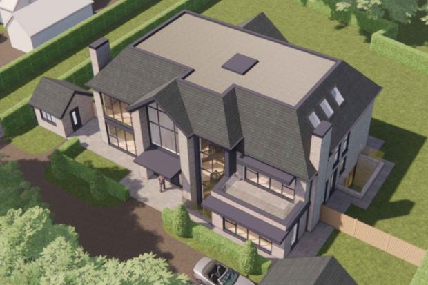 New plan for six-bed home with gym and cinema in region’s most ...