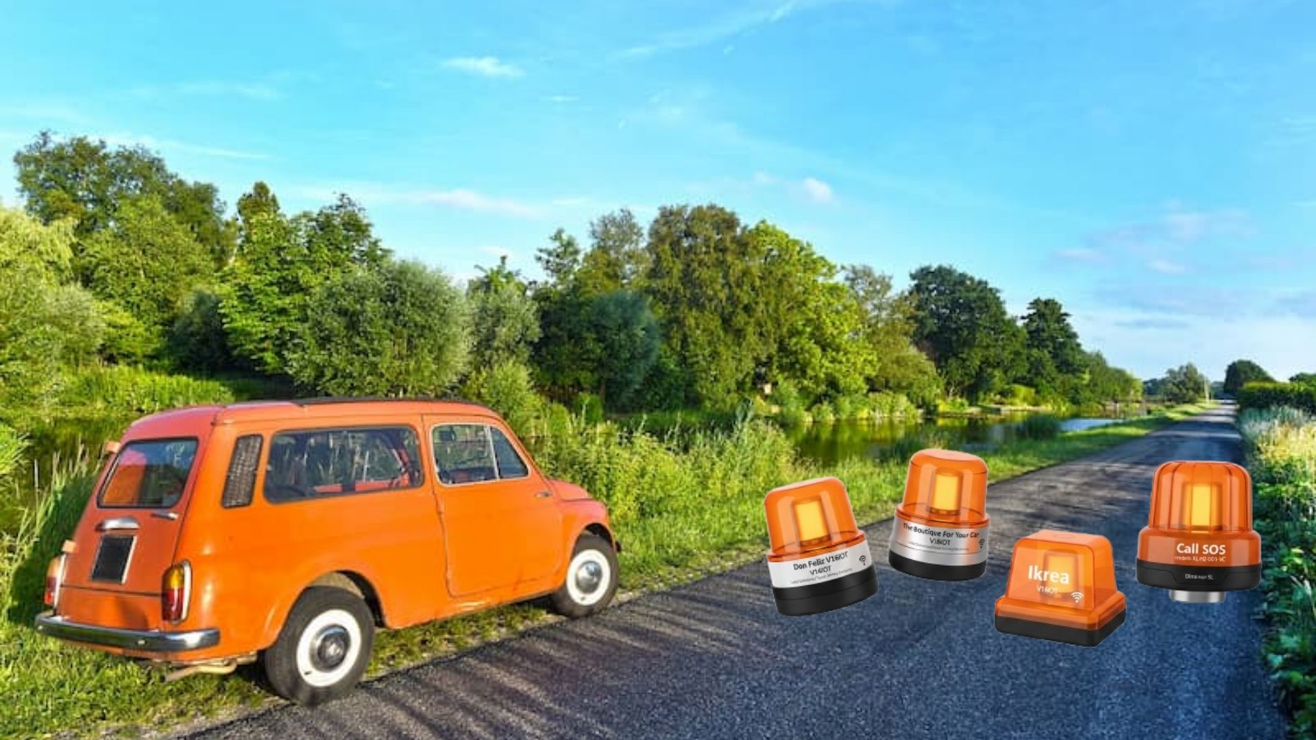 La DGT retira la homologación a estas balizas V16: la lista de los ...