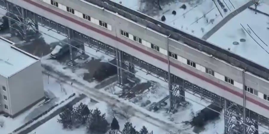 Russian forces station military vehicles near nuclear reactors at ...