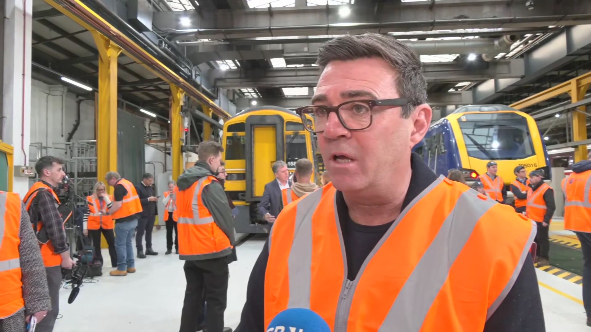 Andy Burnham backs new Northern rail plans