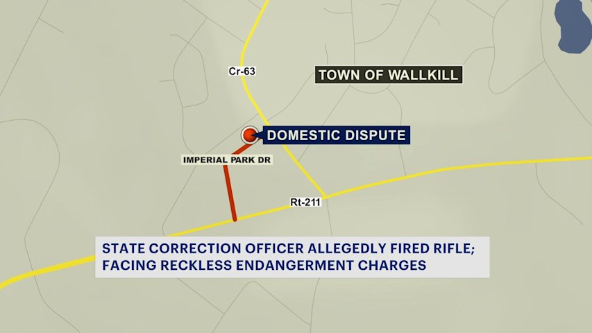 State correction officer charged in Wallkill domestic dispute
