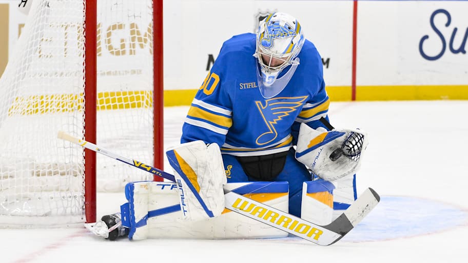 Blues goalie stealing starting job