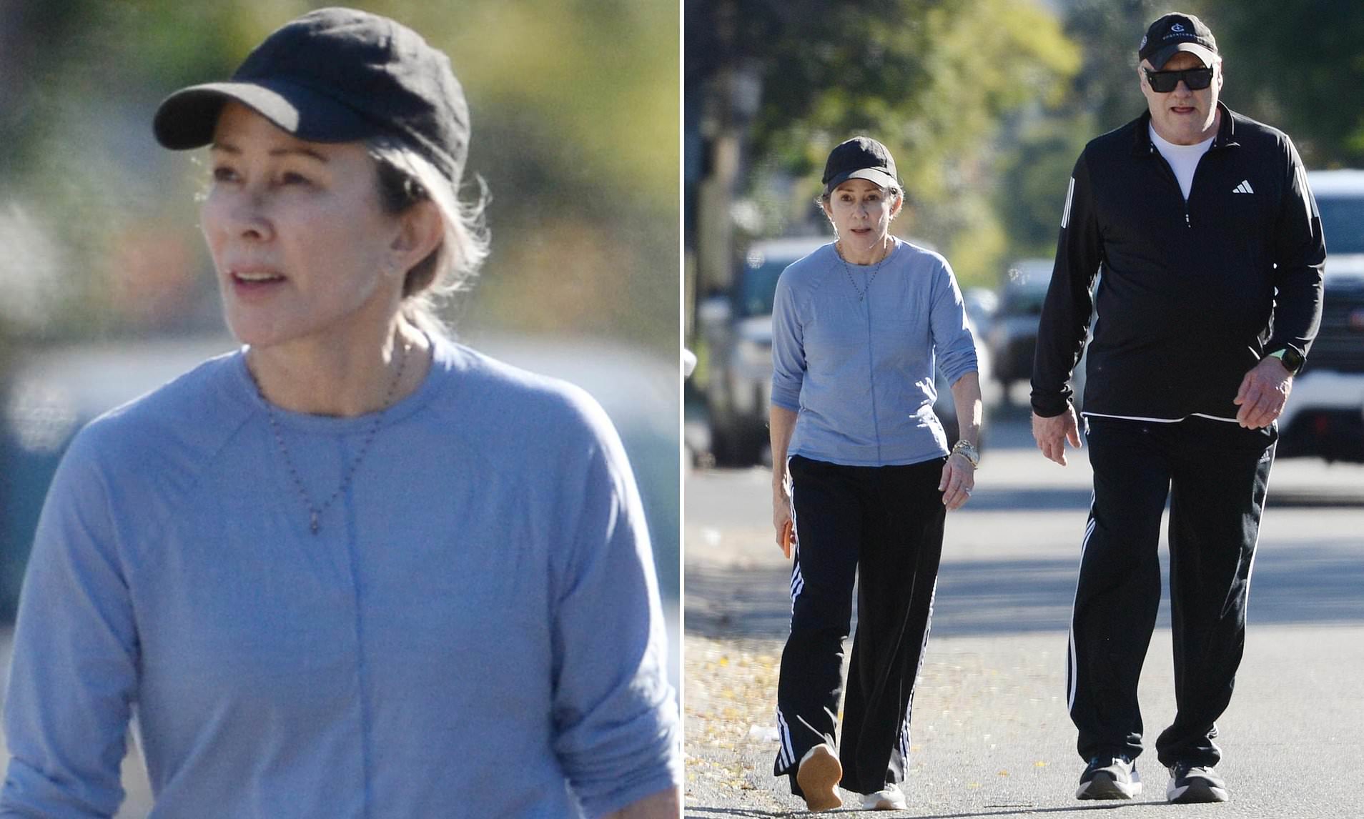 90s sitcom icon seen with husband who acted with Clint Eastwood... who ...