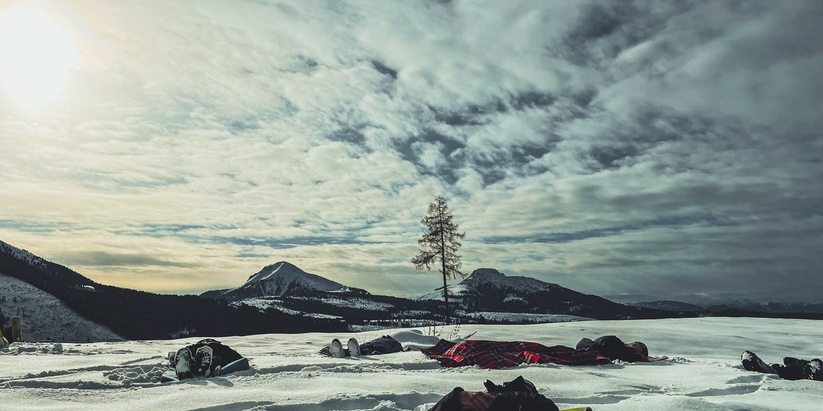 È l'unico posto in Italia dove puoi fare meditazione sulla neve fresca ...