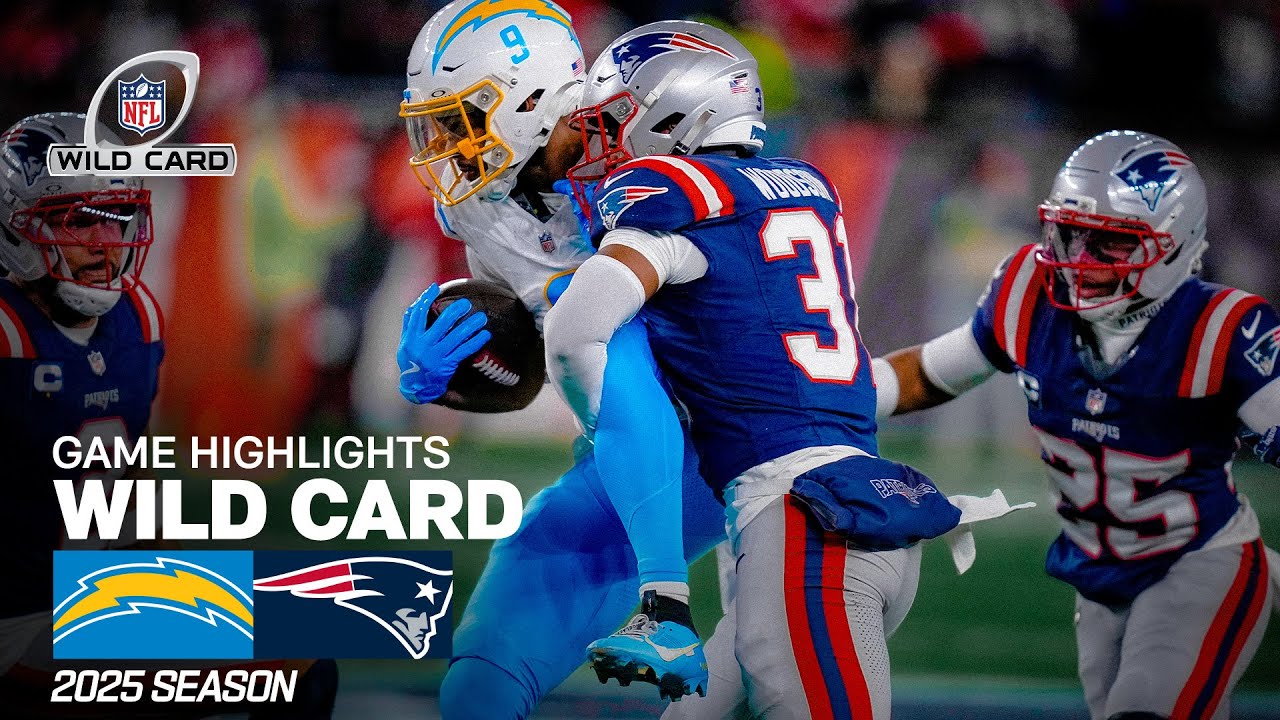 Chargers vs. Patriots highlights wild card weekend