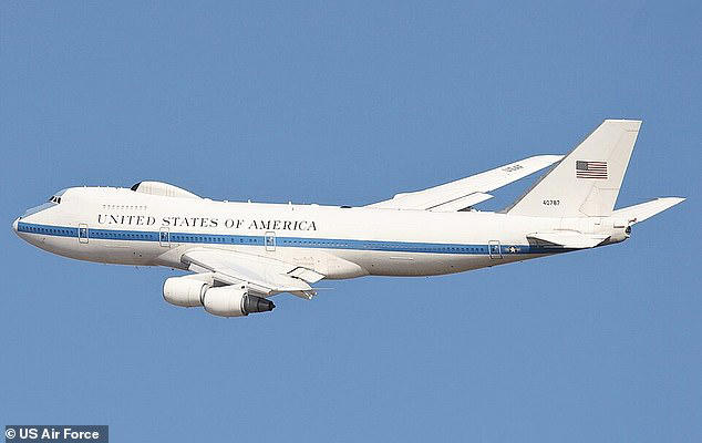 Trump's 'doomsday plane' heads to Washington DC as global tensions ...
