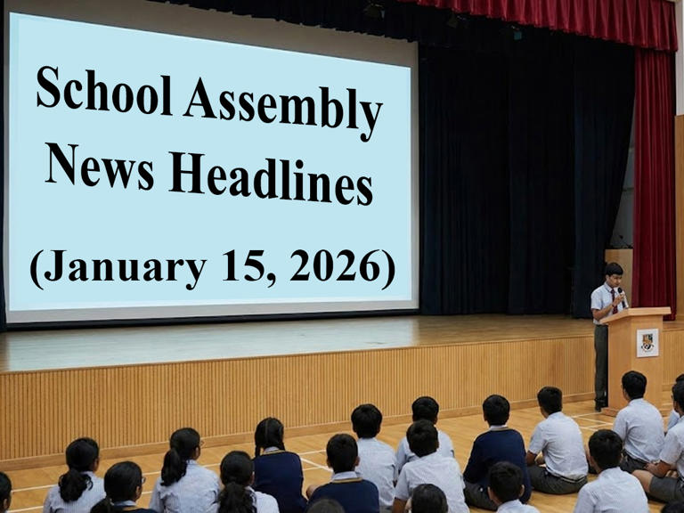School assembly news headlines today (January 15): Top national ...