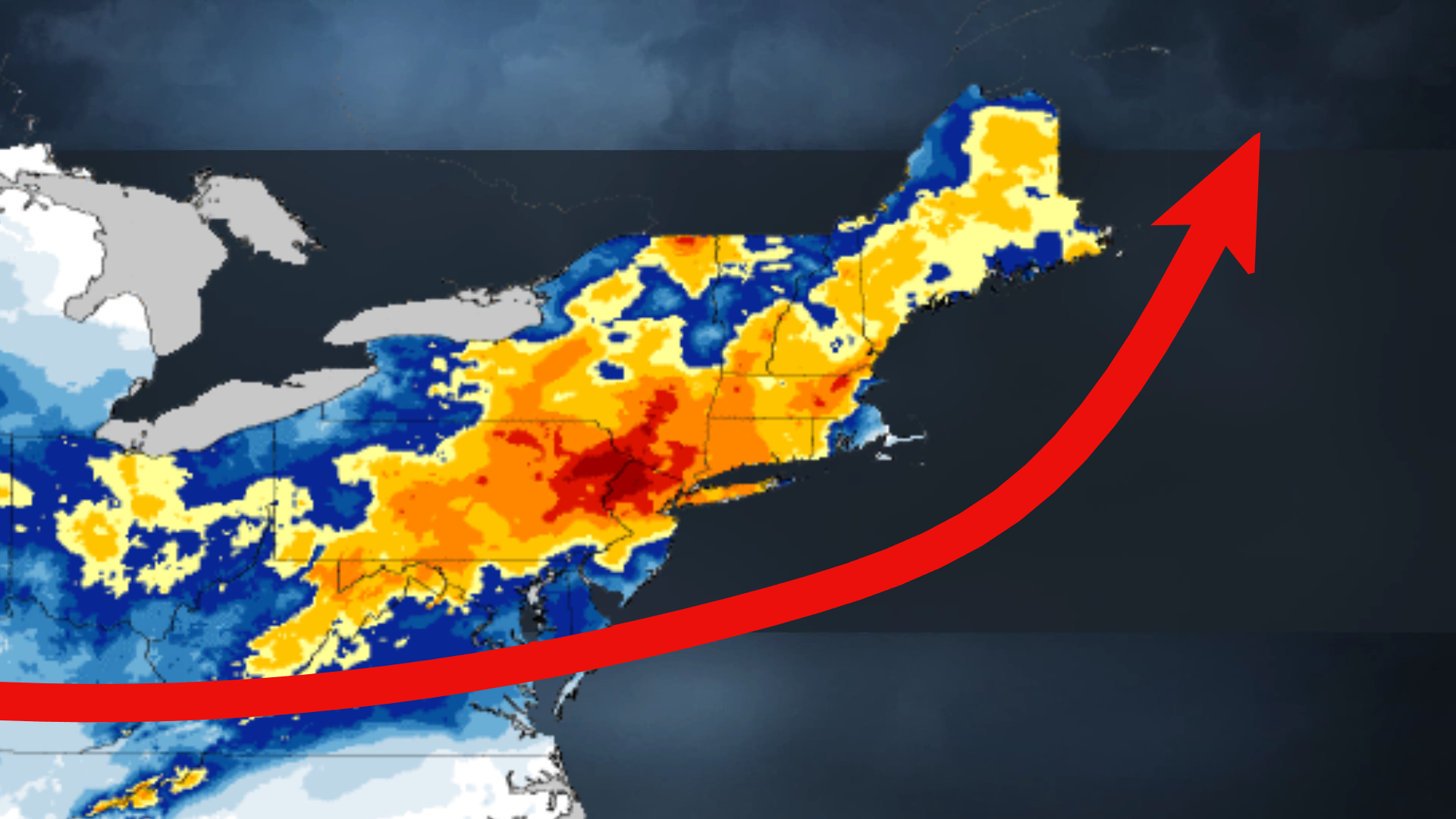 The peak for major Northeast winter storms is starting