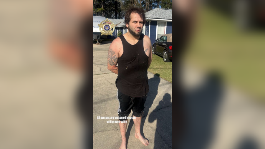 Man wanted in Walker burglary case found hiding in shed