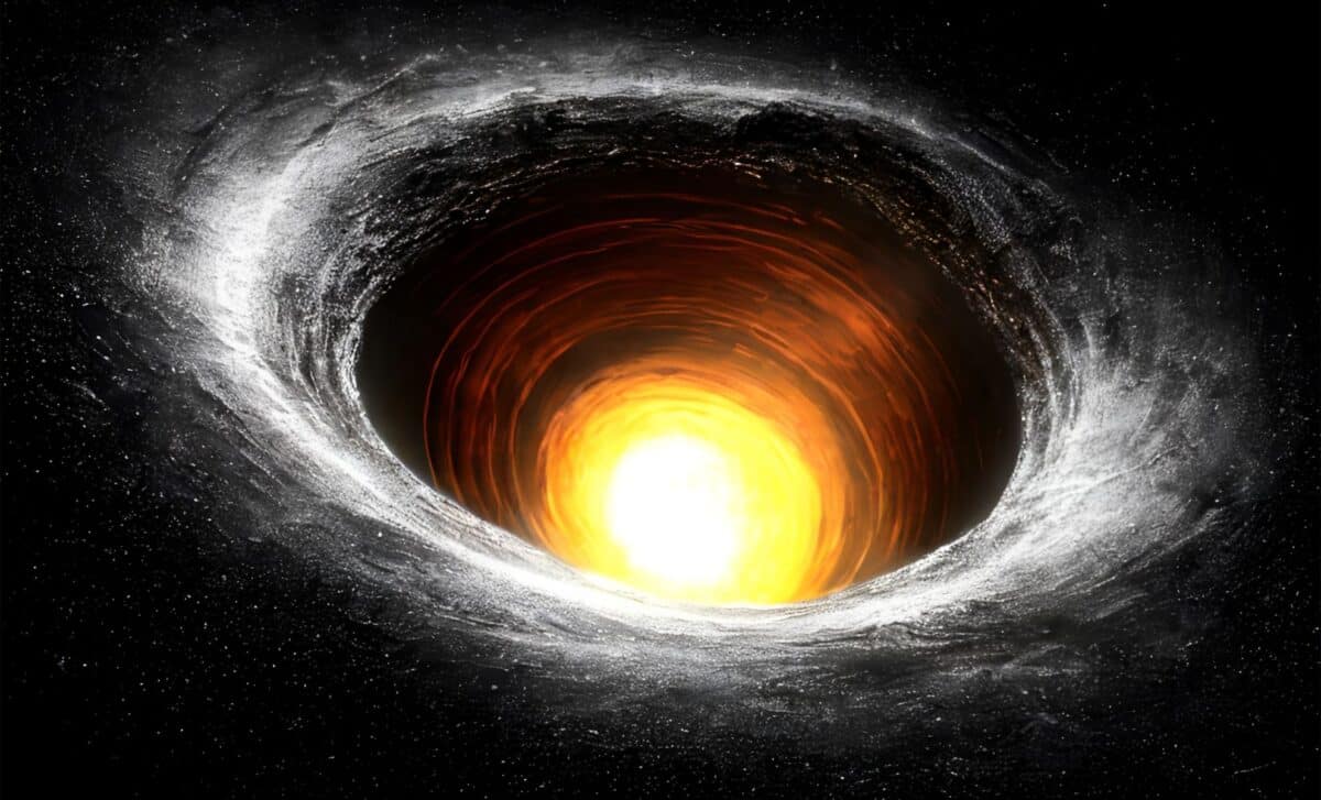 An object with a black hole core discovered 11 billion light-years away