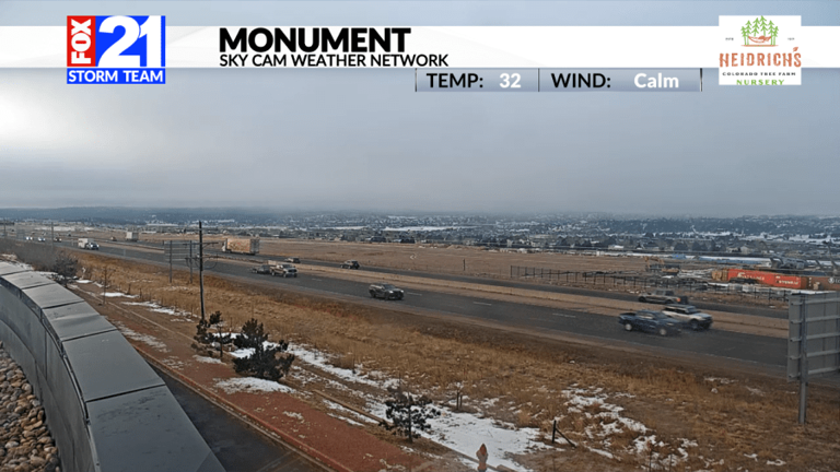 Chillier temps and wind follow cold front in southern Colorado