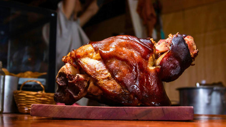 My wife spent days prepping the feast. My mother tried to cater the ...