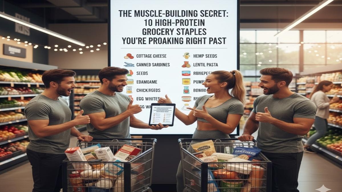 The Muscle-Building Secret: 10 High-Protein Grocery Staples Youre ...
