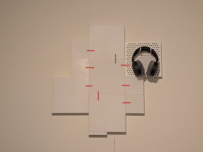 Maximize your mood lighting. How I set up my Nanoleaf wall panel lights