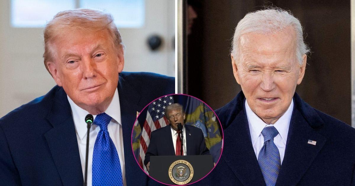 Donald Trump rips Joe Biden as he brags about ignoring the teleprompter ...