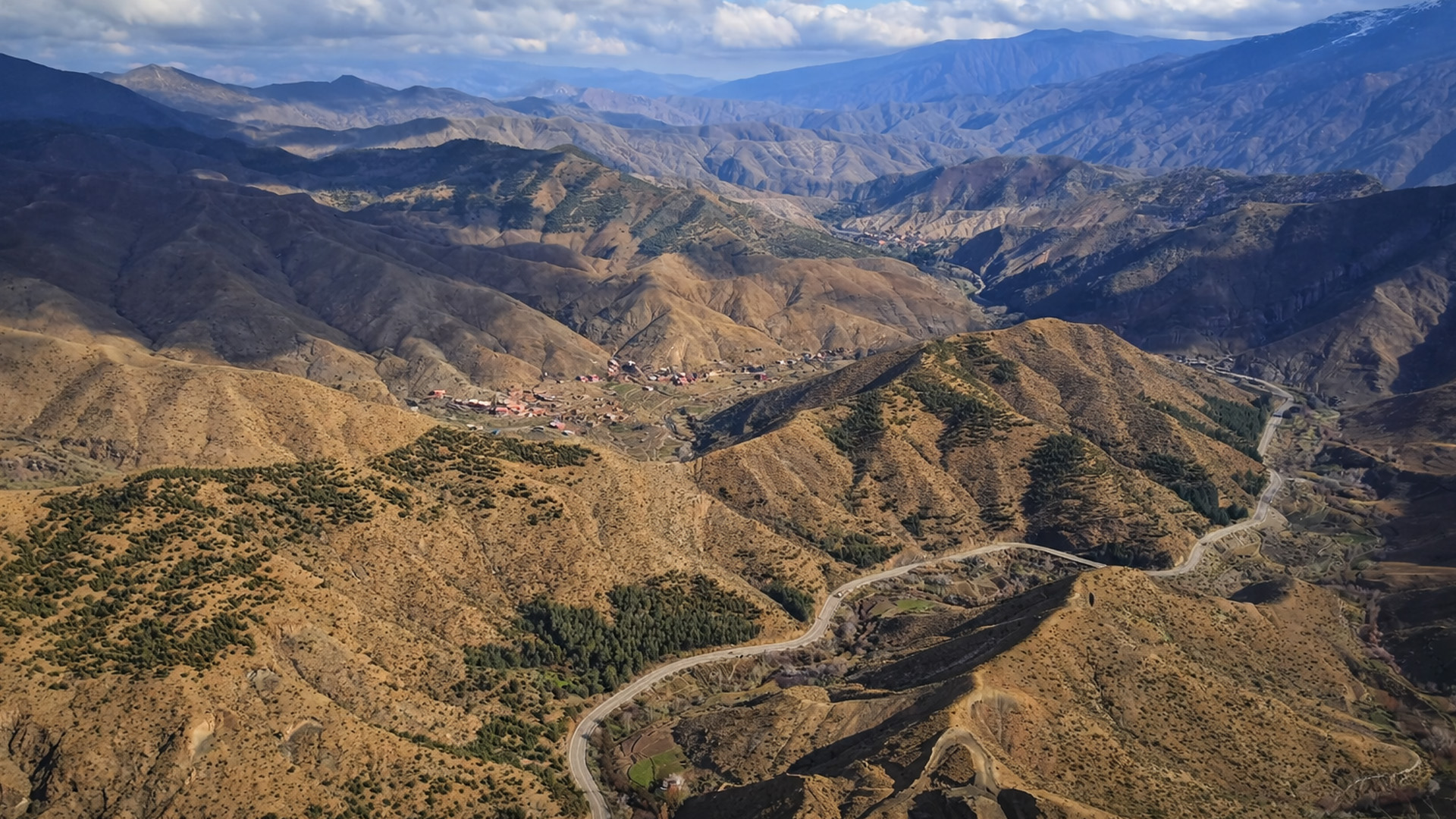 Would you drive through these mountains?
