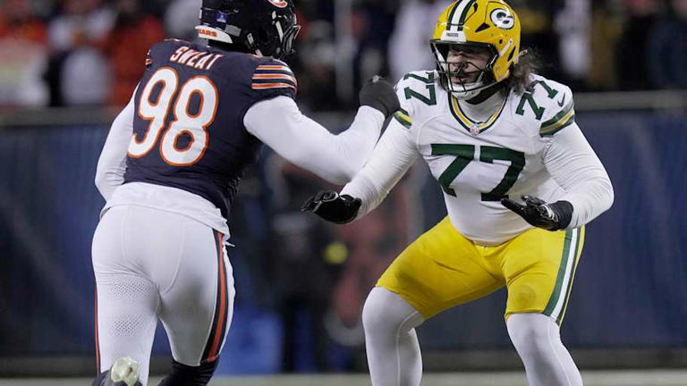 Jordan Morgan's arrow pointing way up in Packers' playoff aftermath
