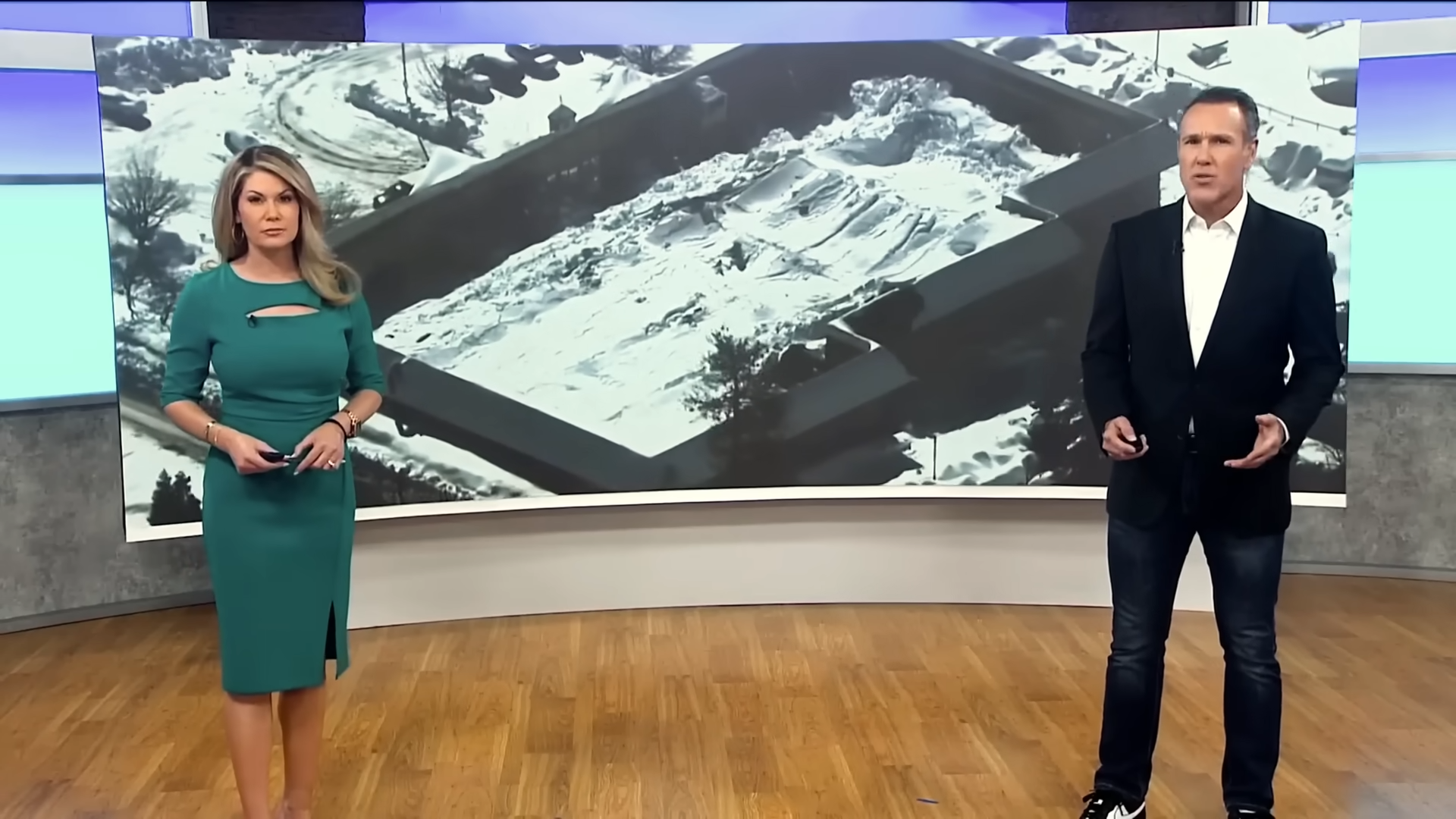 What happened when California’s mountains were buried in snow