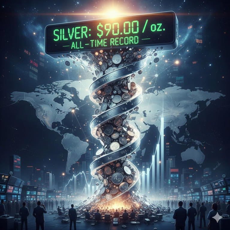 Argento da record: scudo contro l’inflazione?